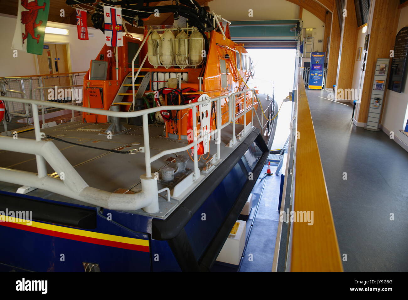 Moelfre Lifeboat Station Stock Photo - Alamy