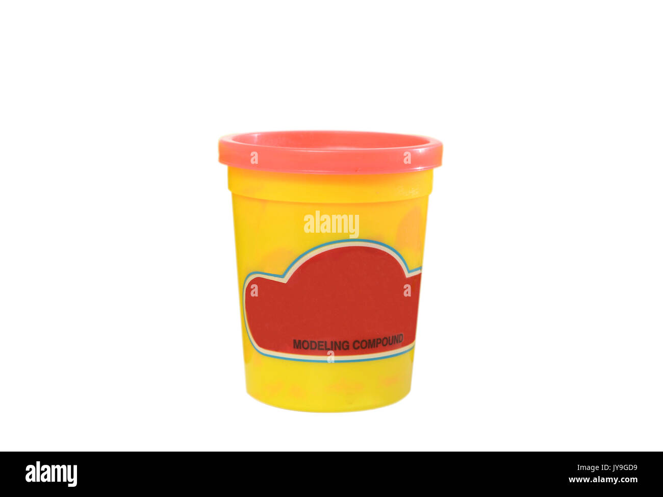 Red clay jar isolated with white background Stock Photo - Alamy