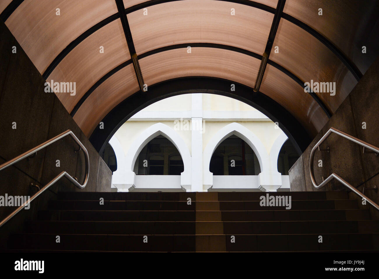 Tunnel building architecture hi-res stock photography and images - Alamy