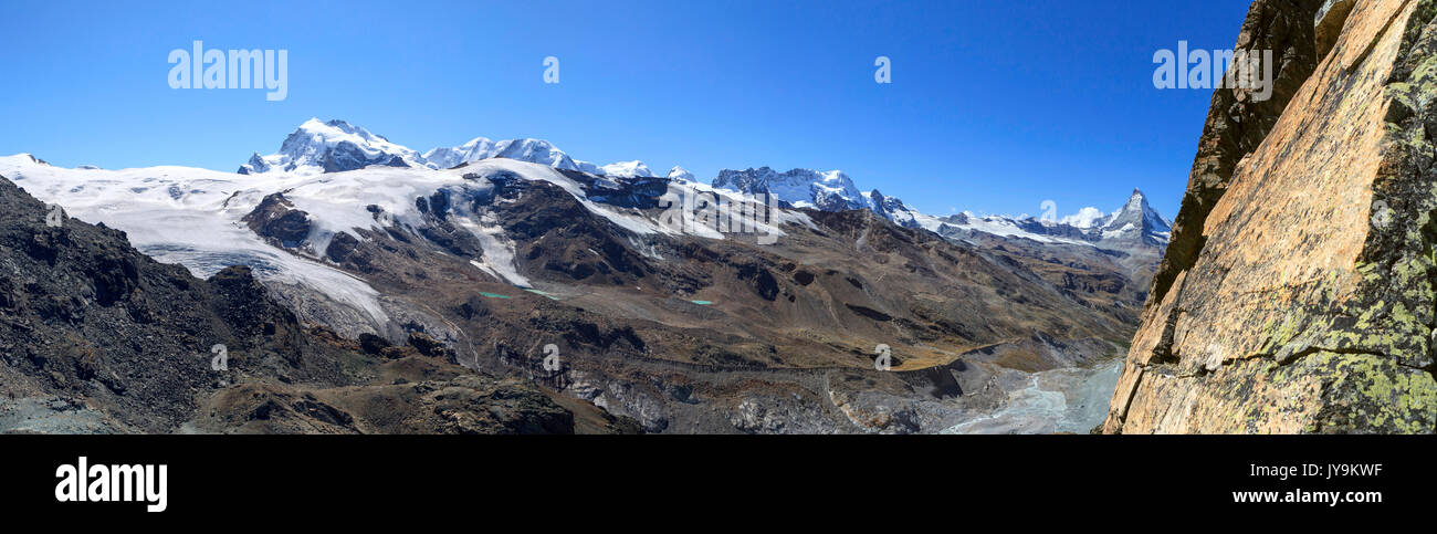 Lyskamm mount hi-res stock photography and images - Alamy
