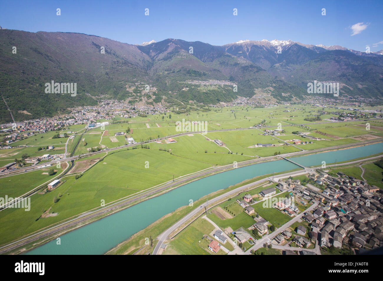 Valley of the adda river hi-res stock photography and images - Alamy