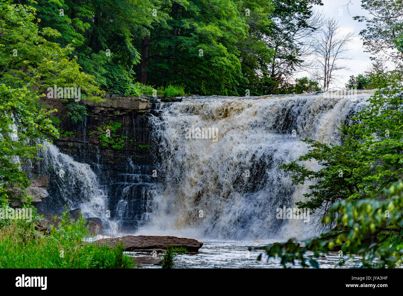 Balls waterfall, Southern Ontario, Canada Stock Photo - Alamy