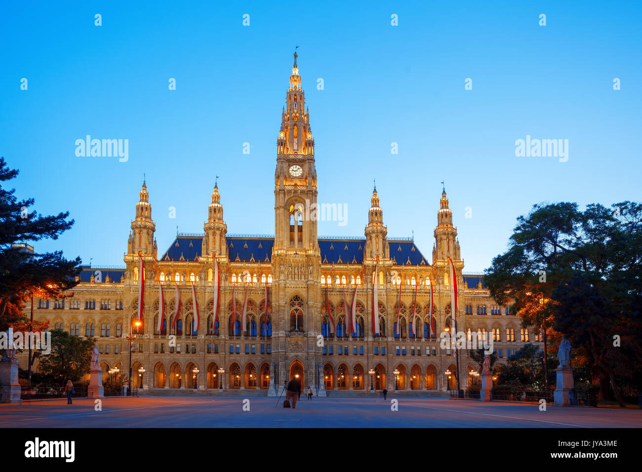 Rathaus cityhall in vienna hi-res stock photography and images - Alamy
