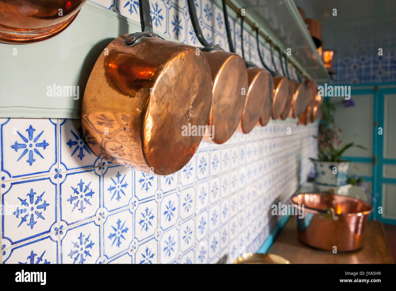 Inside the home of French impressionist painter Claude Monet, the ...