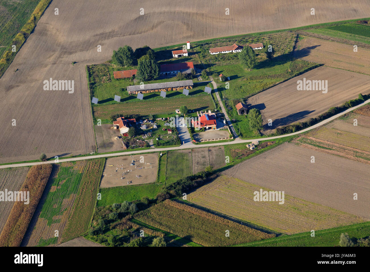 Farm in Croatia Stock Photo - Alamy