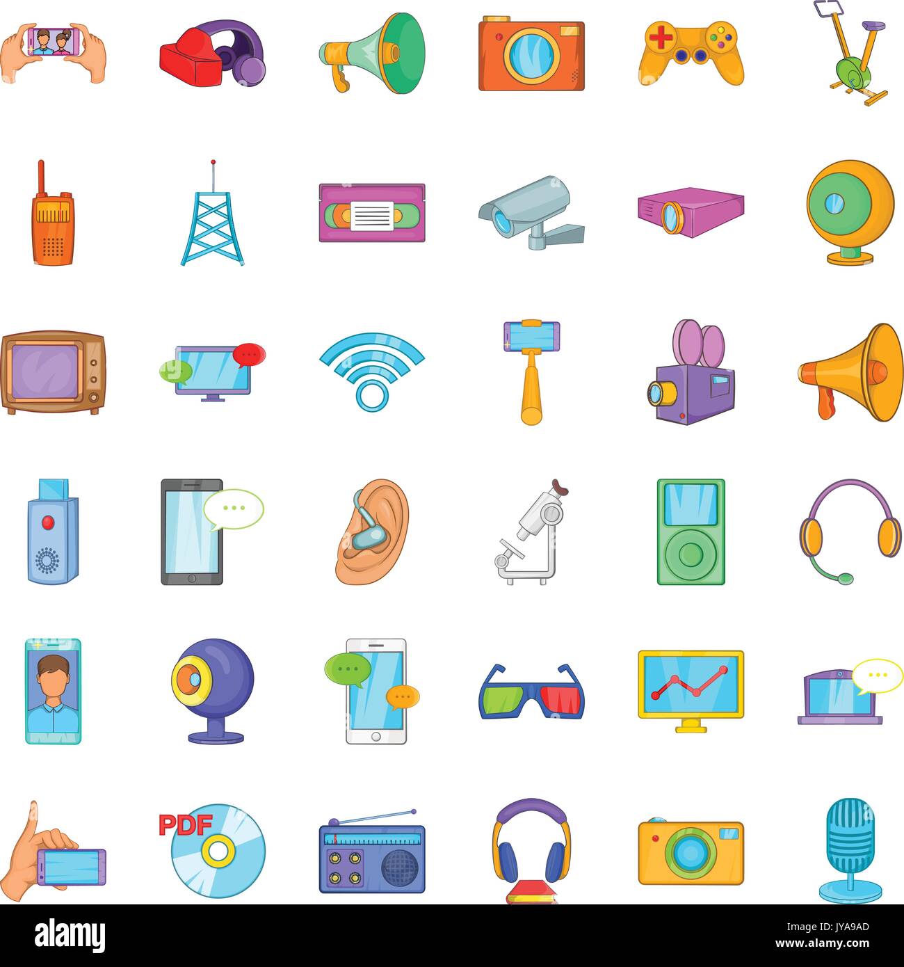Good gadget icons set, cartoon style Stock Vector Image & Art - Alamy