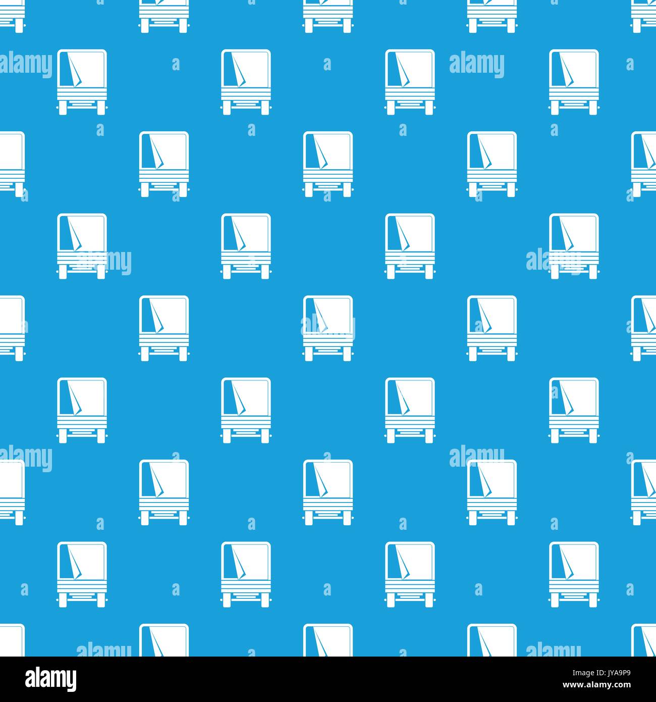 Truck pattern seamless blue Stock Vector Image & Art - Alamy