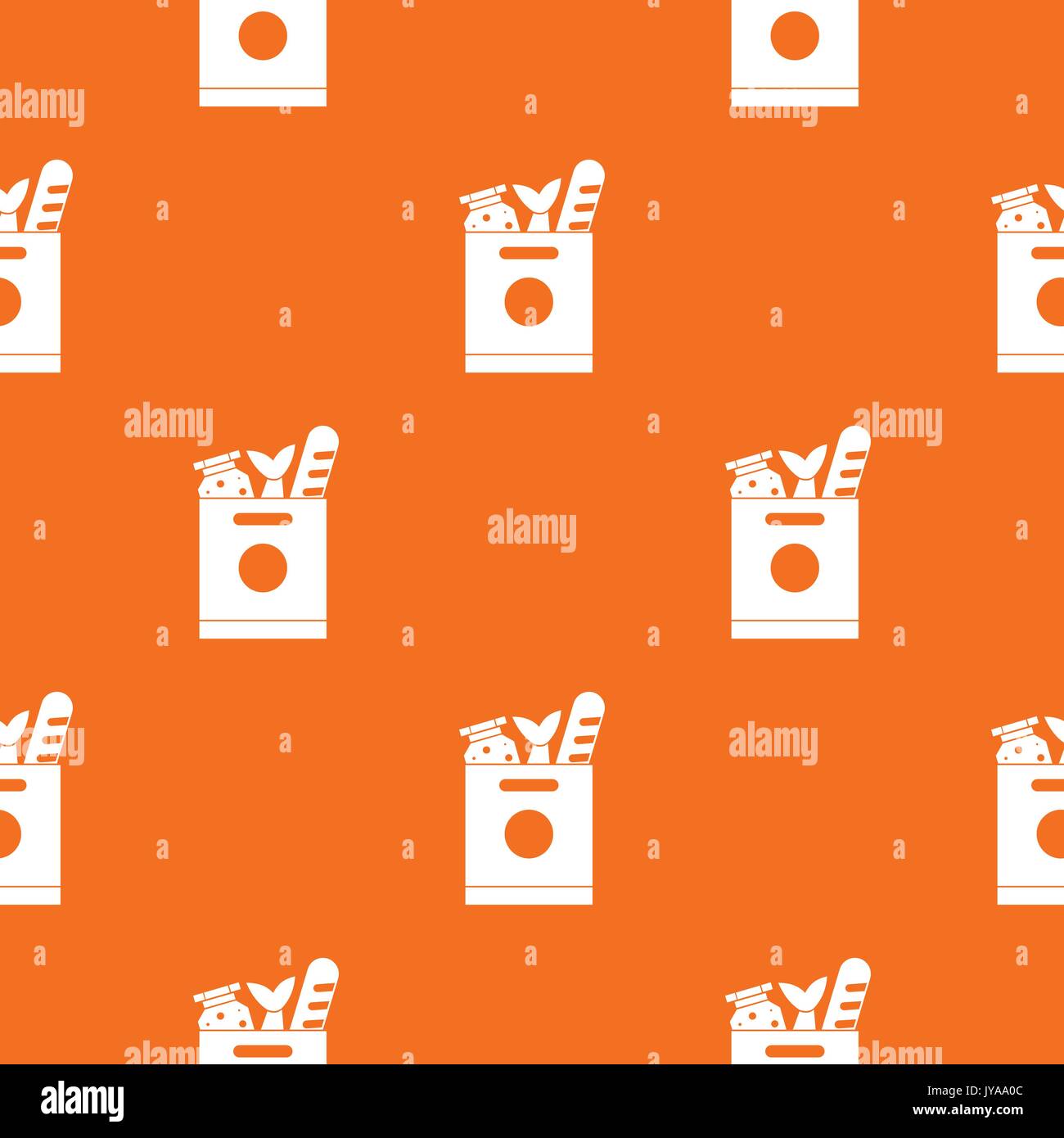 Grocery bag with food pattern seamless Stock Vector Image & Art - Alamy