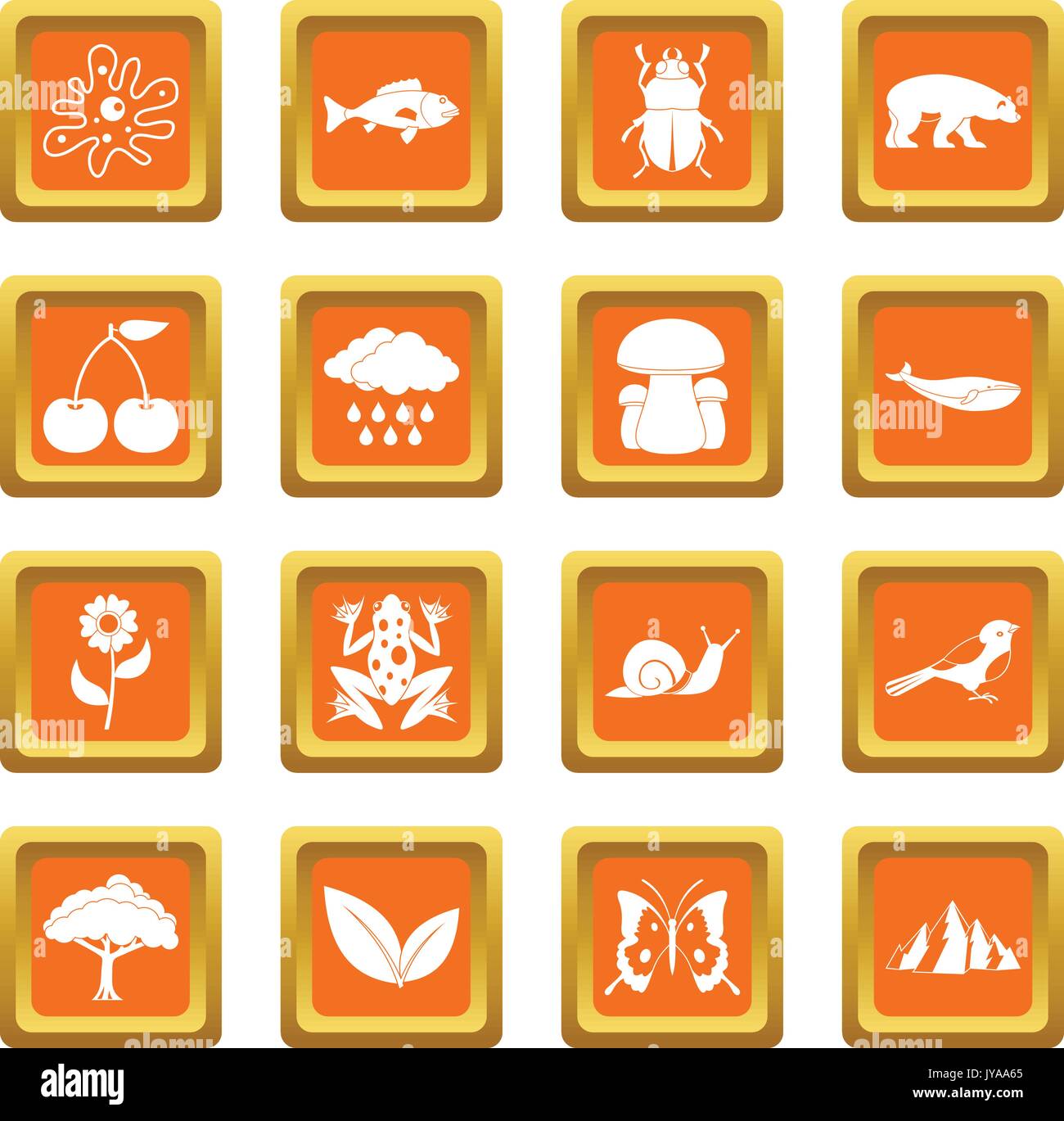 Orange storage tank Stock Vector Images - Alamy