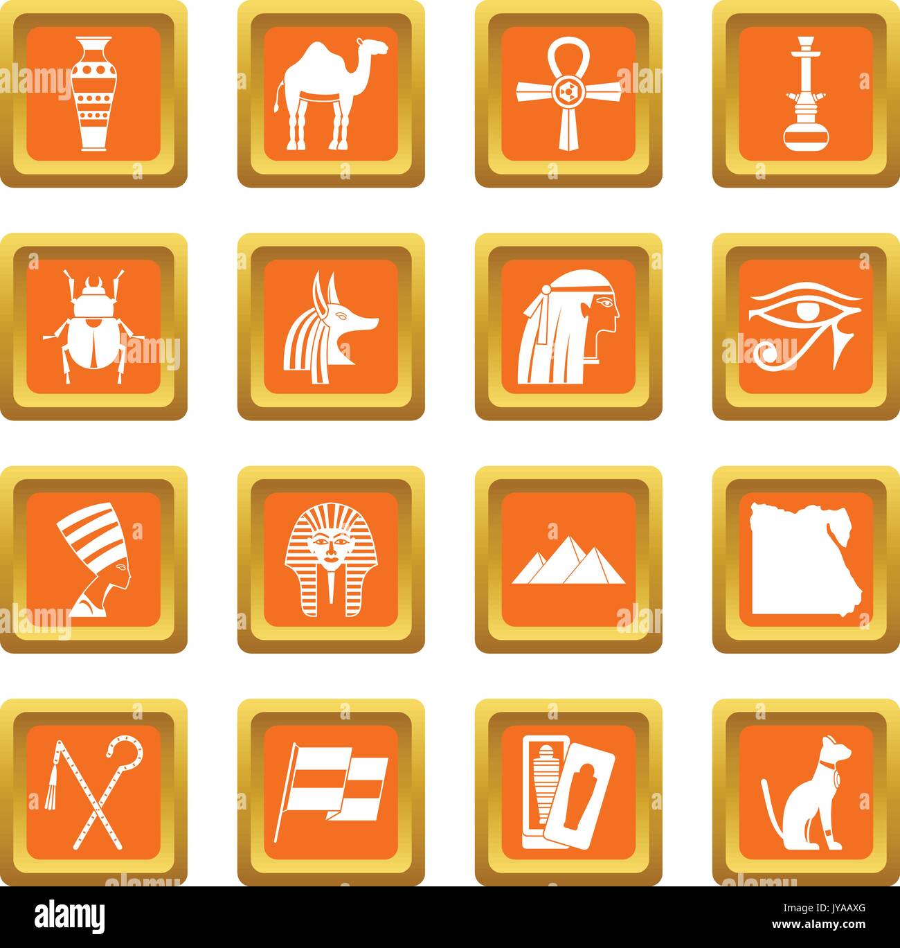 Egyptian items Stock Vector Images - Alamy