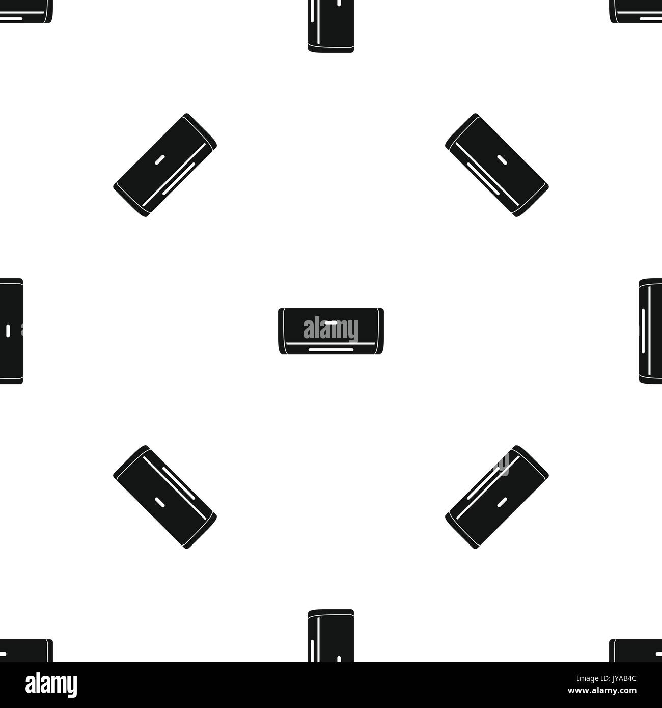 Internal unit air conditioner pattern seamless black Stock Vector Image ...