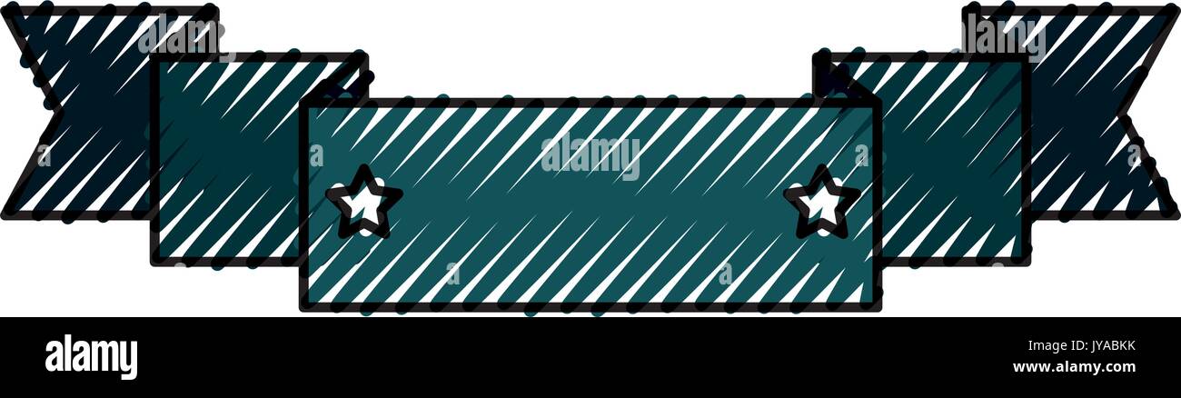 Ribbon banner with stars Stock Vector Image & Art - Alamy