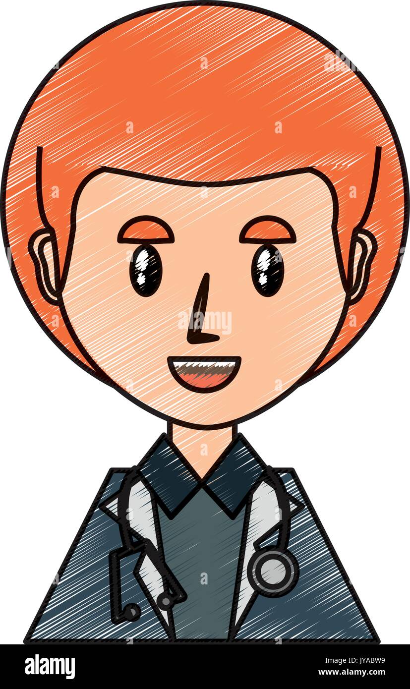 Doctor profile cartoon Stock Vector Image & Art - Alamy