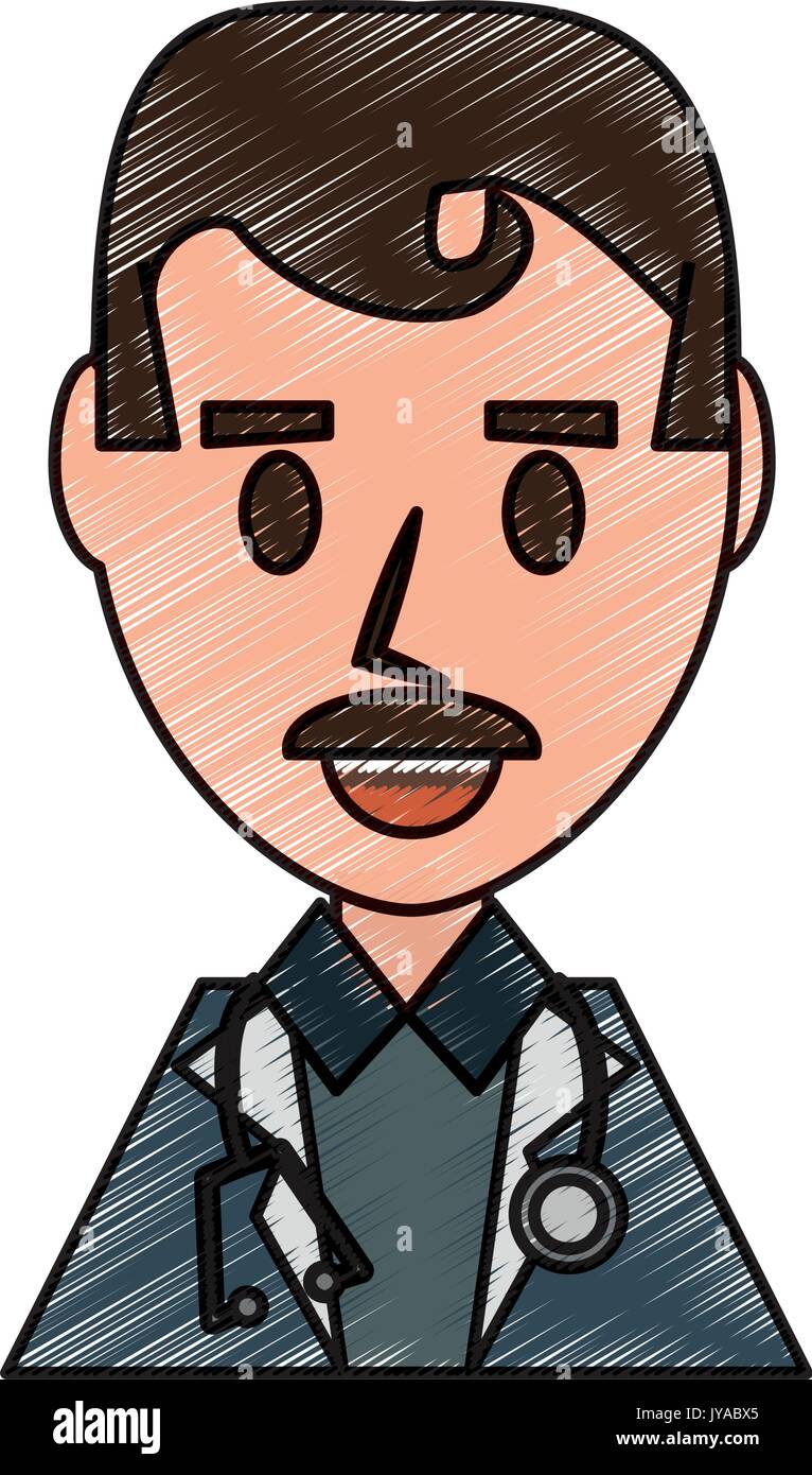 Doctor profile cartoon Stock Vector Image & Art - Alamy
