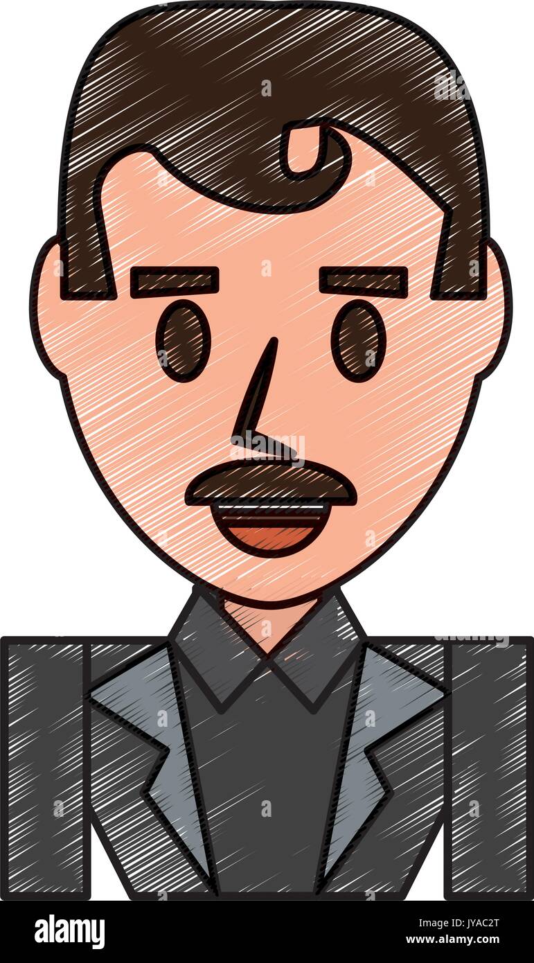 Businessman profile cartoon Stock Vector Image & Art - Alamy