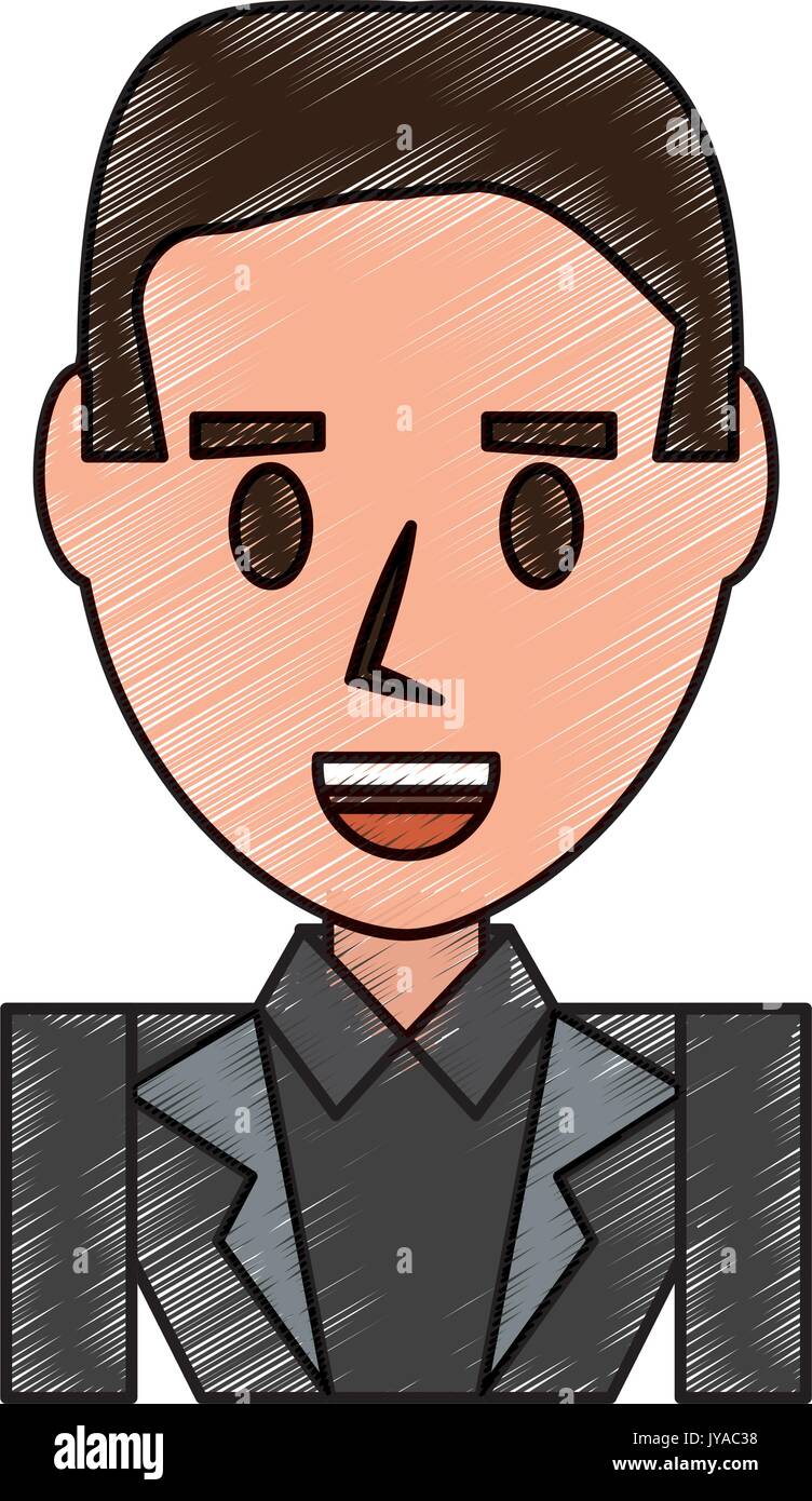 Businessman profile cartoon Stock Vector Image & Art - Alamy