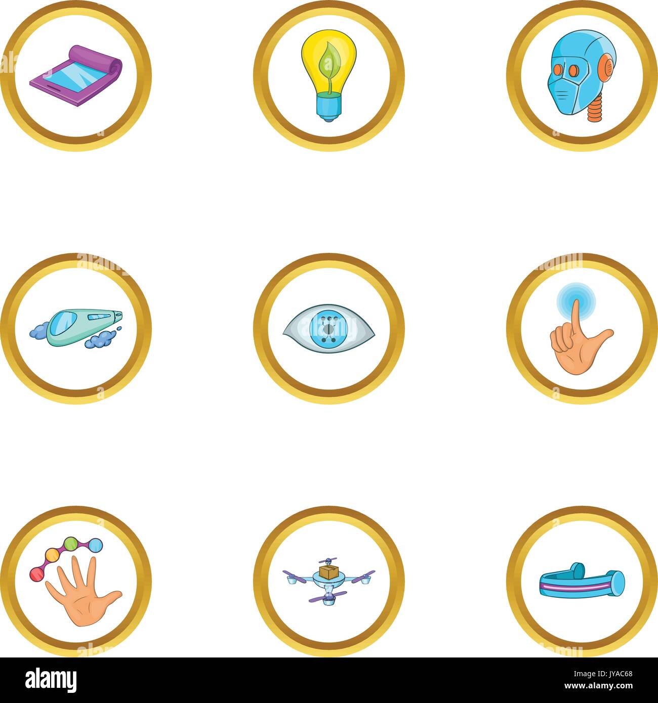 New thing icon set, cartoon style Stock Vector Art & Illustration ... New thing icon set, cartoon style Stock Vector Art & Illustration ...