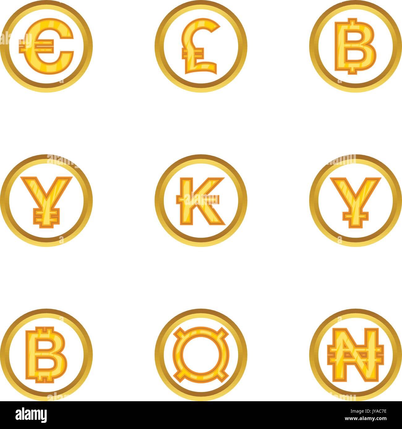 Money of countries icon set, cartoon style Stock Vector Image & Art - Alamy