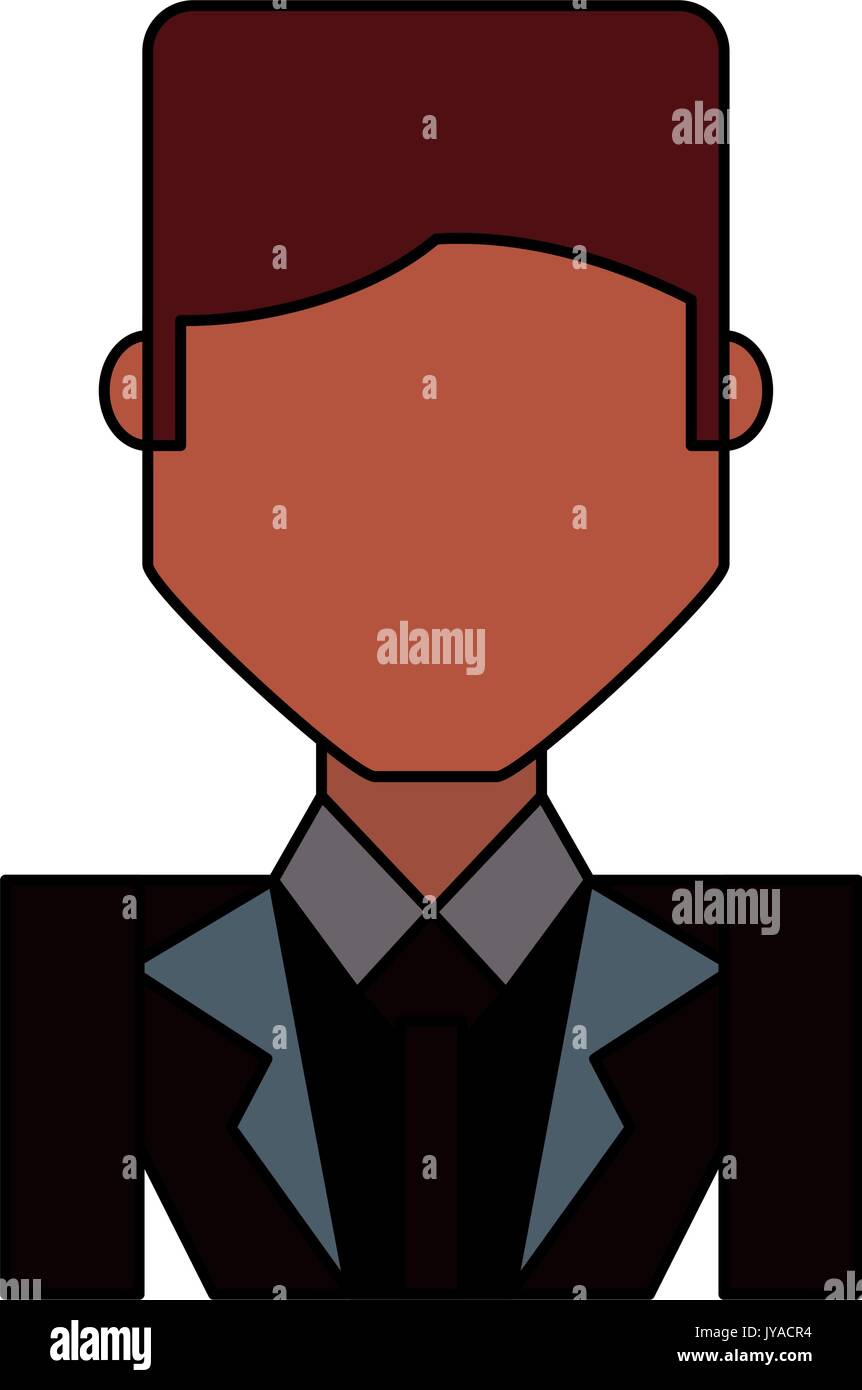 Businessman profile cartoon Stock Vector Image & Art - Alamy