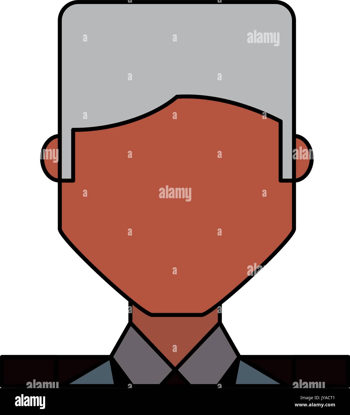 Businessman profile cartoon Stock Vector Image & Art - Alamy