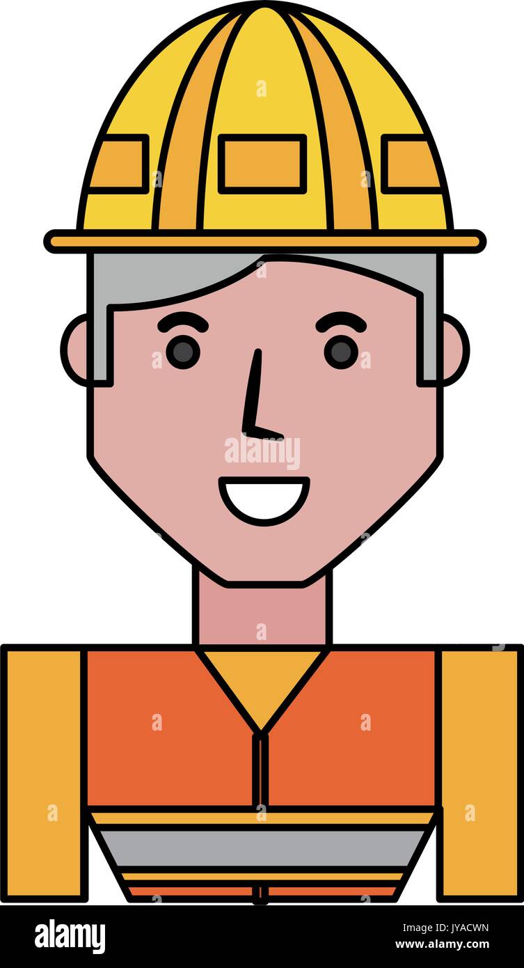 Worker profile cartoon Stock Vector Image & Art - Alamy