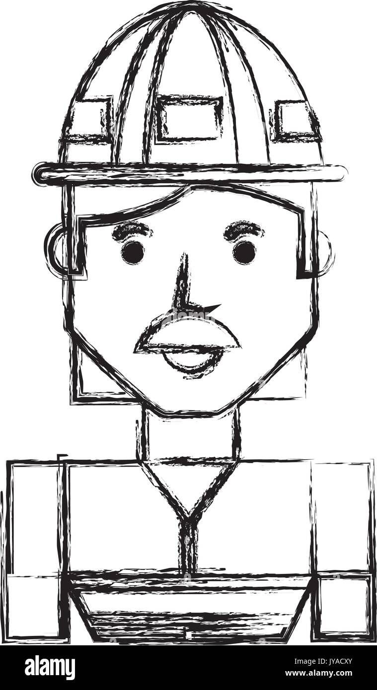 Worker profile cartoon Stock Vector Image & Art - Alamy