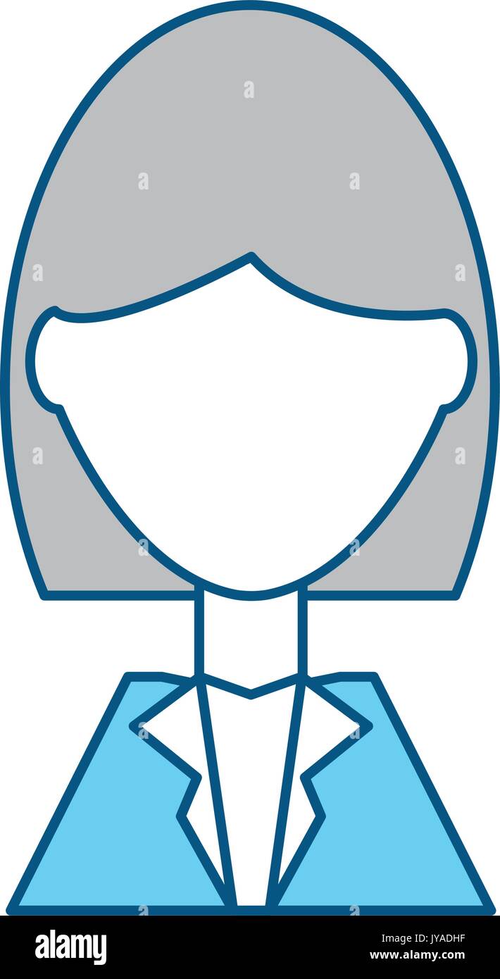 Business woman profile cartoon Stock Vector Image & Art - Alamy