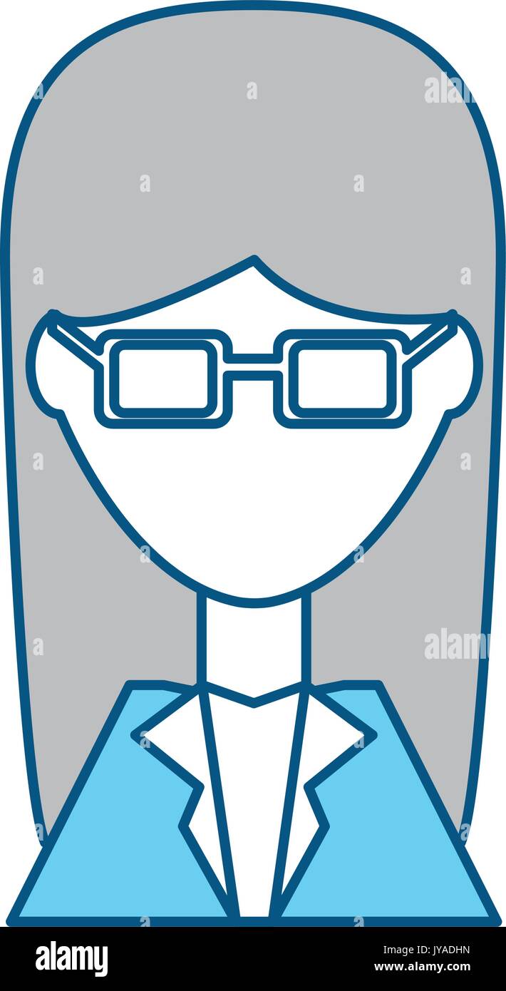 Business woman profile cartoon Stock Vector Image & Art - Alamy