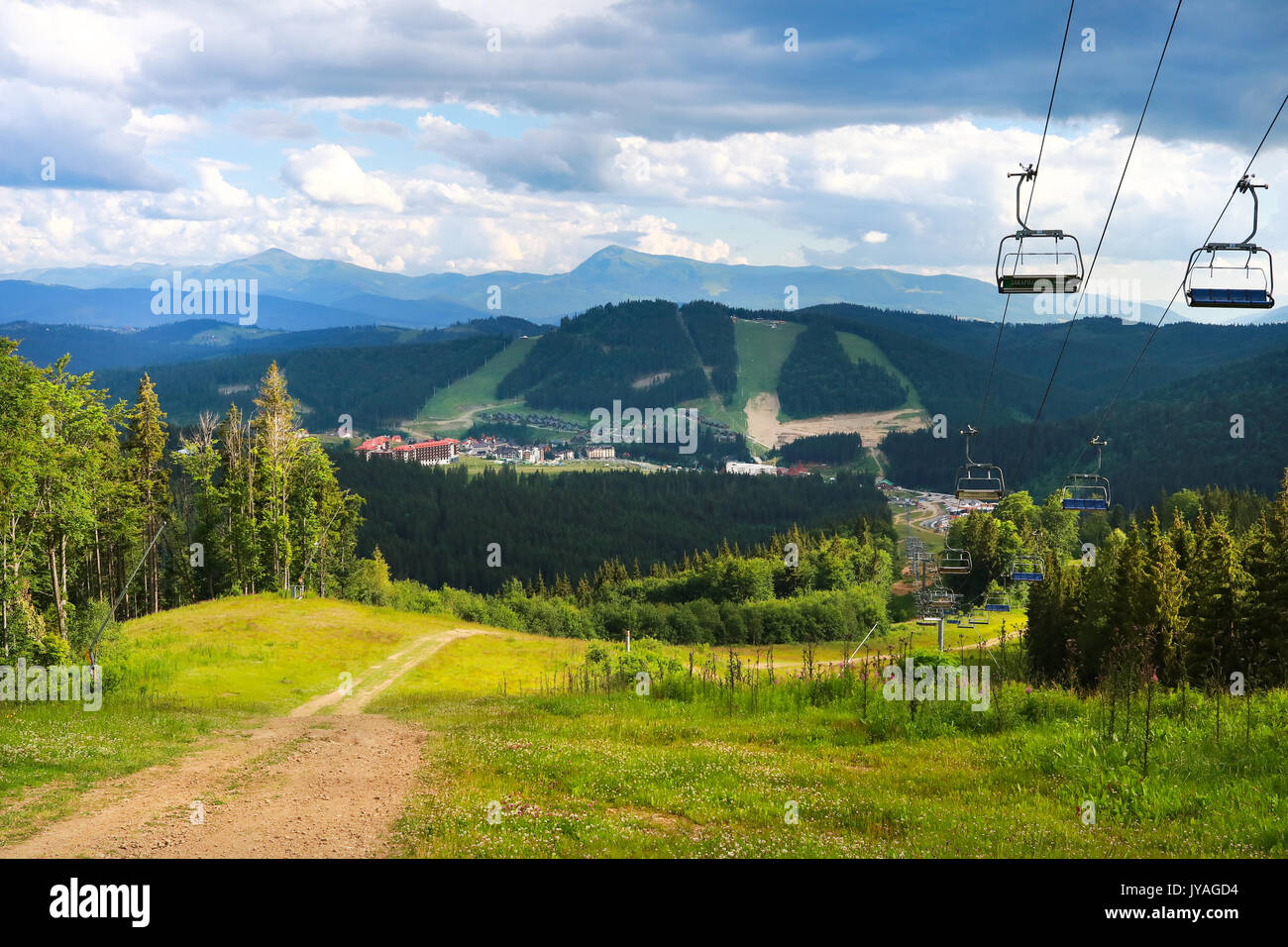 Bukovel hi-res stock photography and images - Alamy