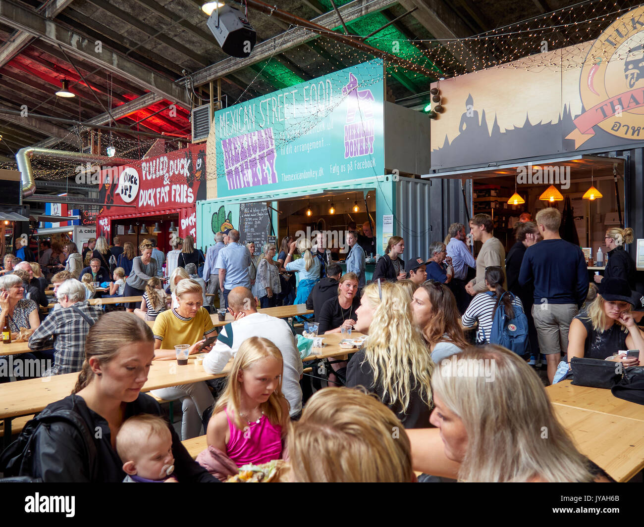 Aarhus Street food Stock Photo - Alamy