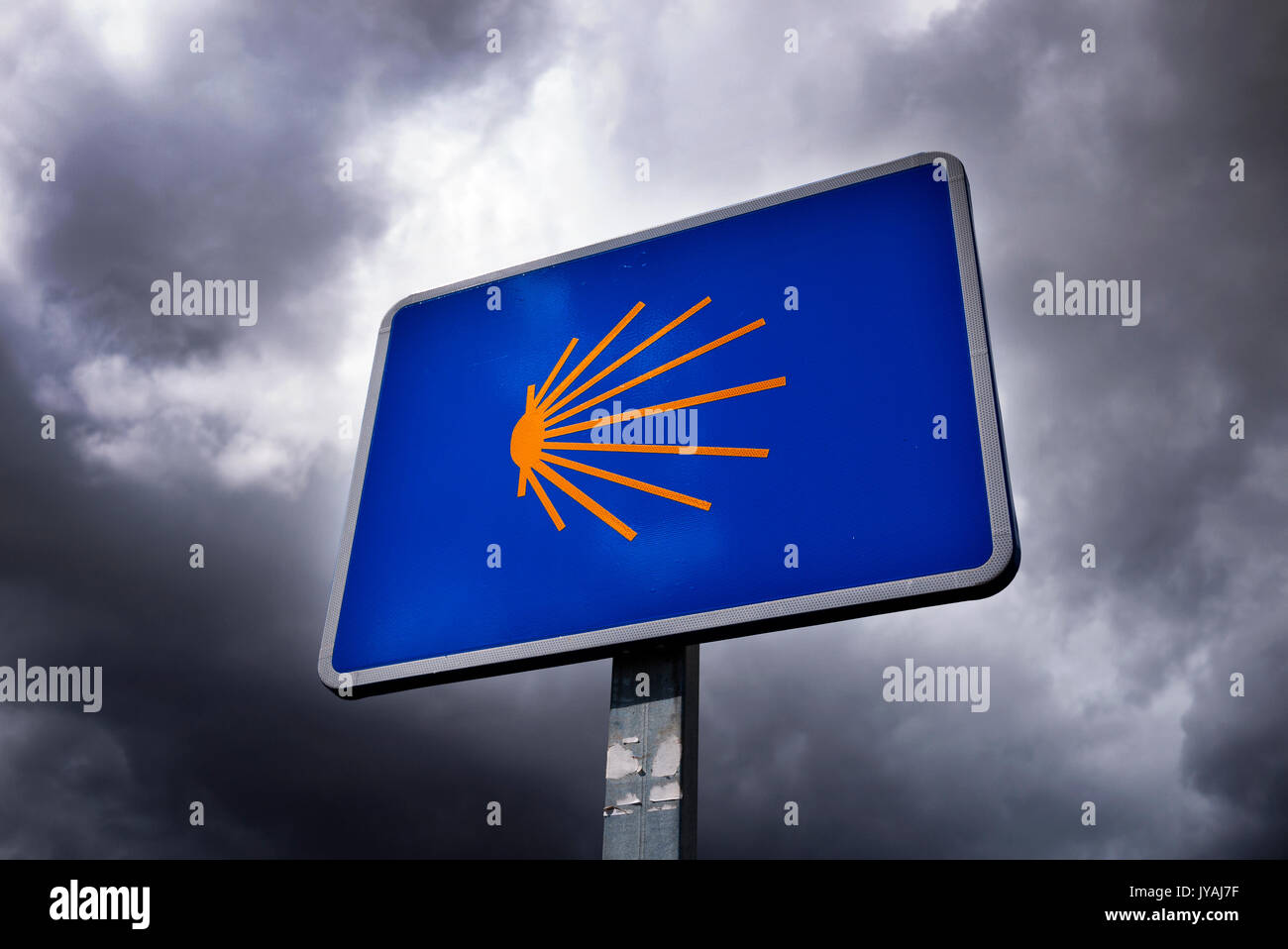 Scallop shell sign hi-res stock photography and images - Alamy