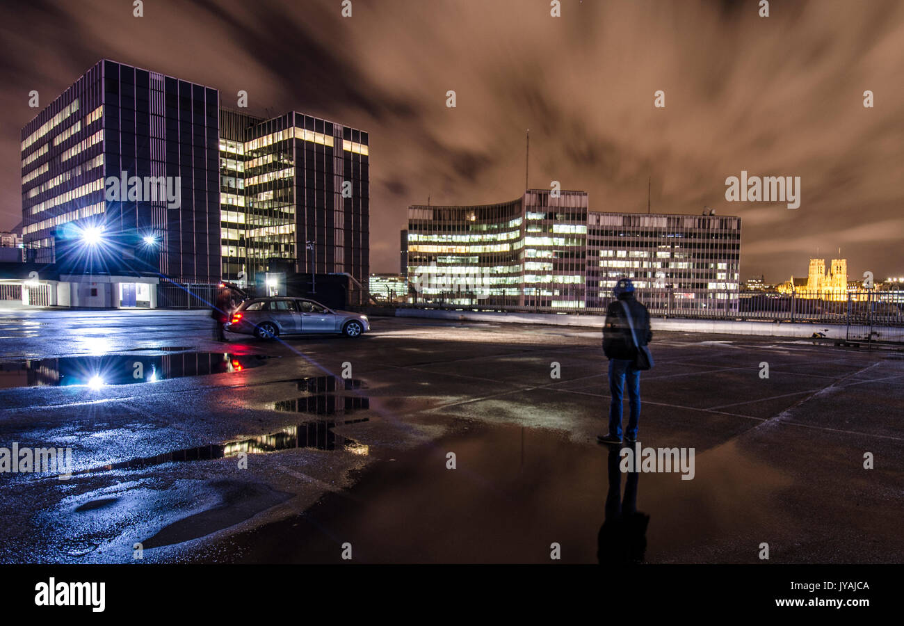 Brussels night photography hi-res stock photography and images - Alamy