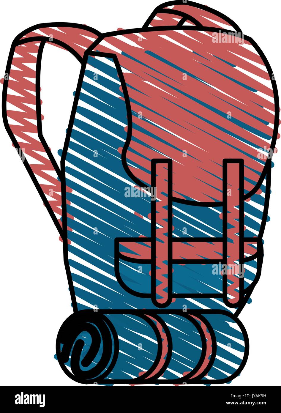backpack vector illustration Stock Vector Image & Art - Alamy