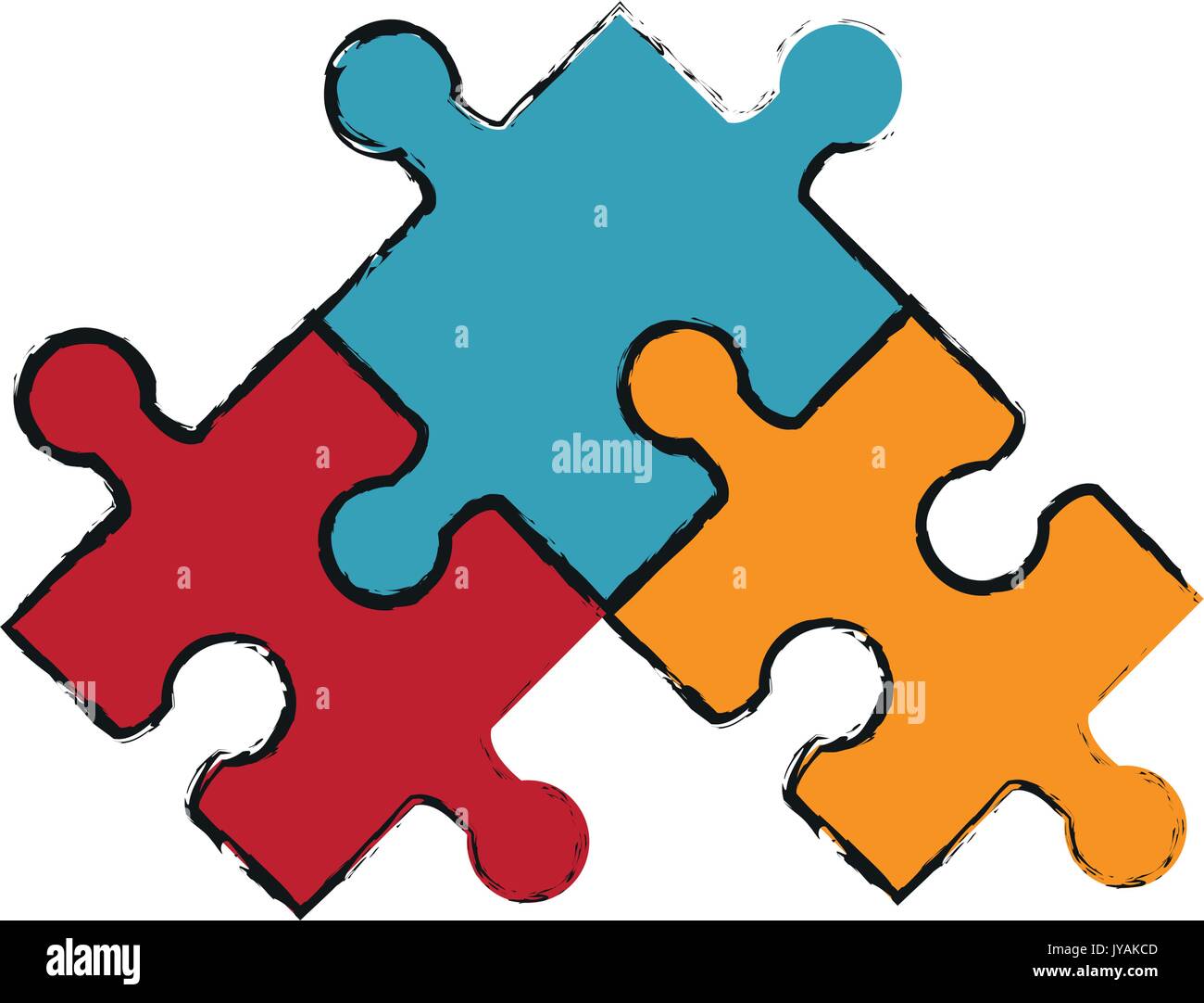 puzzle vector illustration Stock Vector Image & Art - Alamy