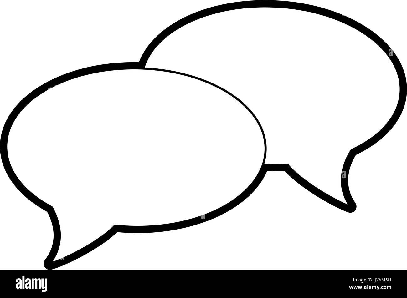 speech balloon vector illustration Stock Vector Image & Art - Alamy