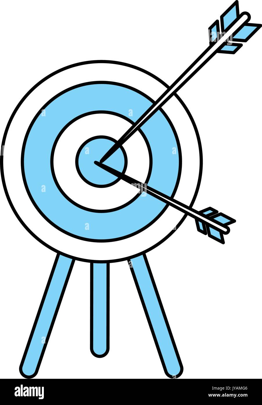 target vector illustration Stock Vector Image & Art - Alamy