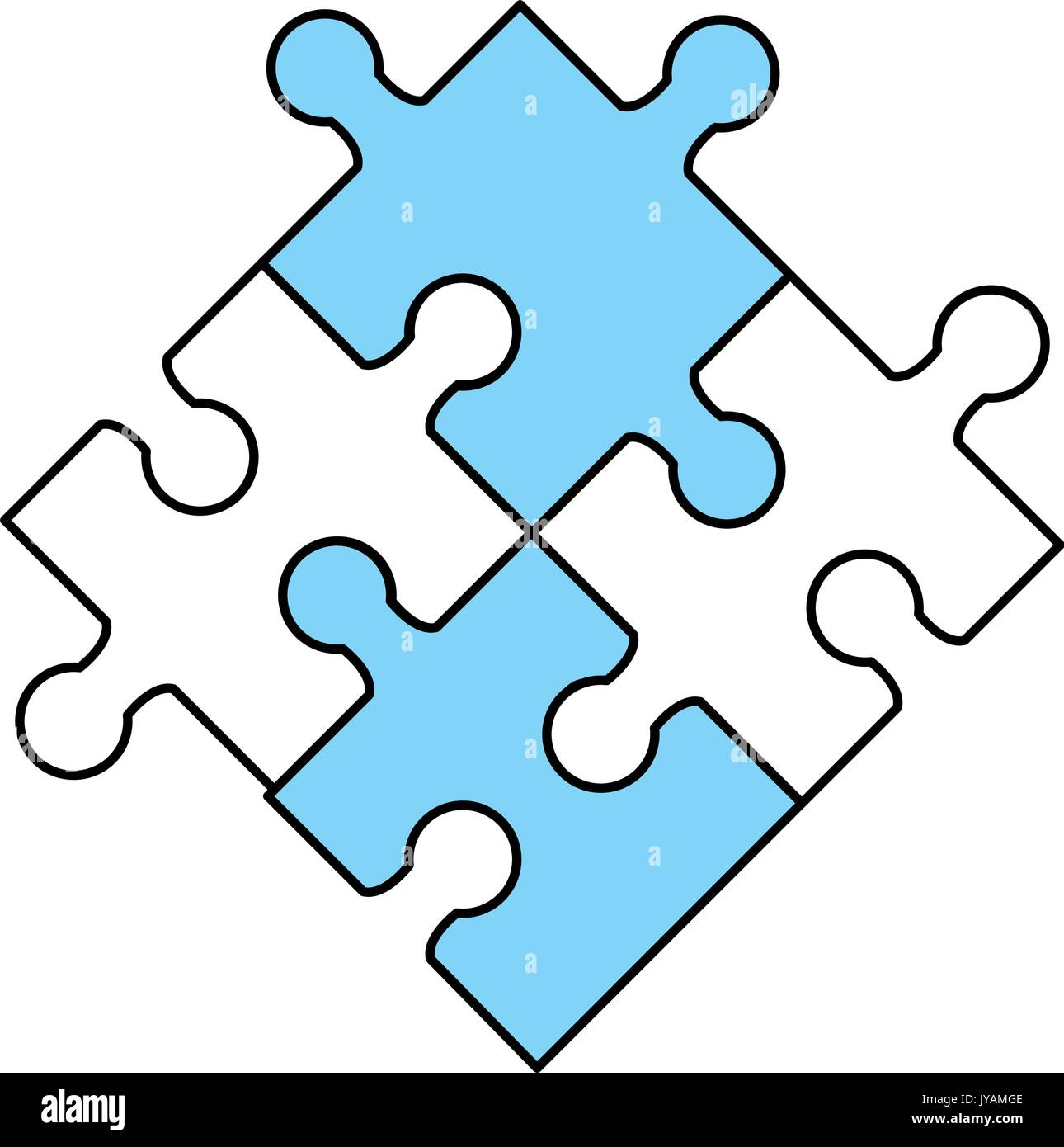 puzzle vector illustration Stock Vector Image & Art - Alamy