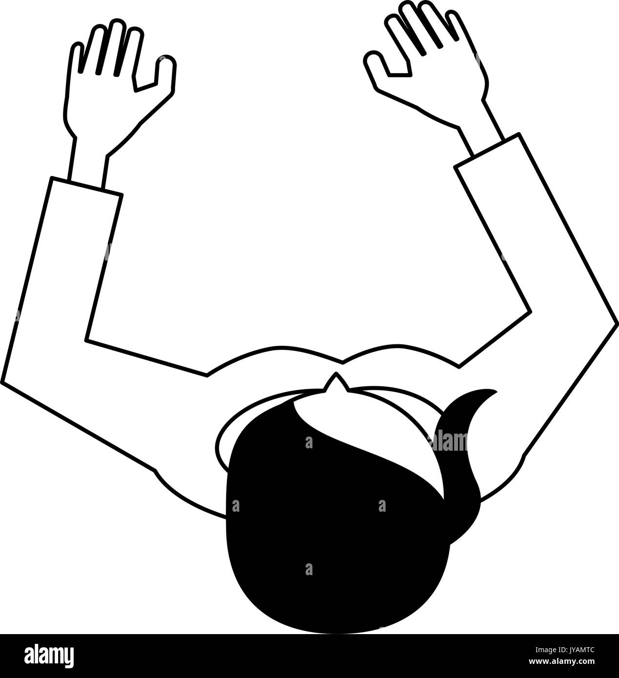 Stretched head Stock Vector Images - Alamy