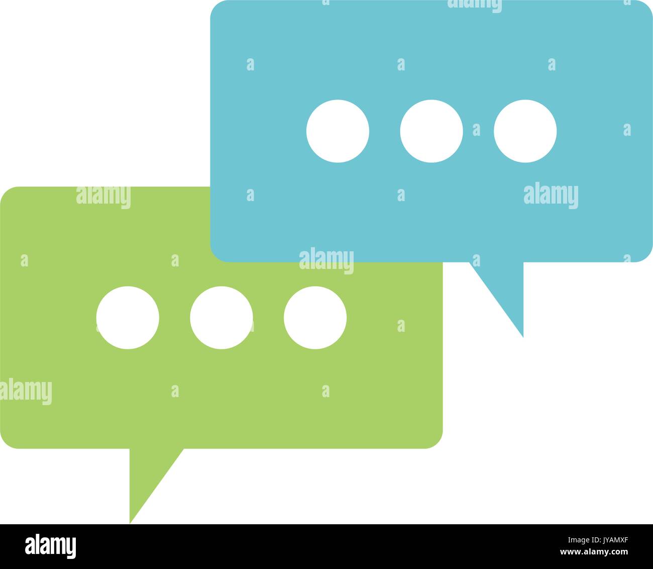 conversation bubbles icon image Stock Vector Image & Art - Alamy