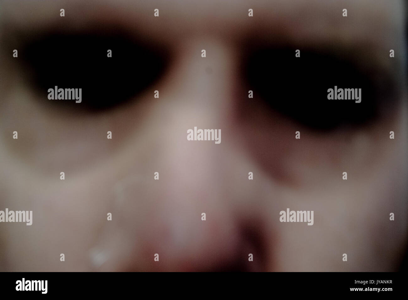 Zombie self portrait hi-res stock photography and images - Alamy