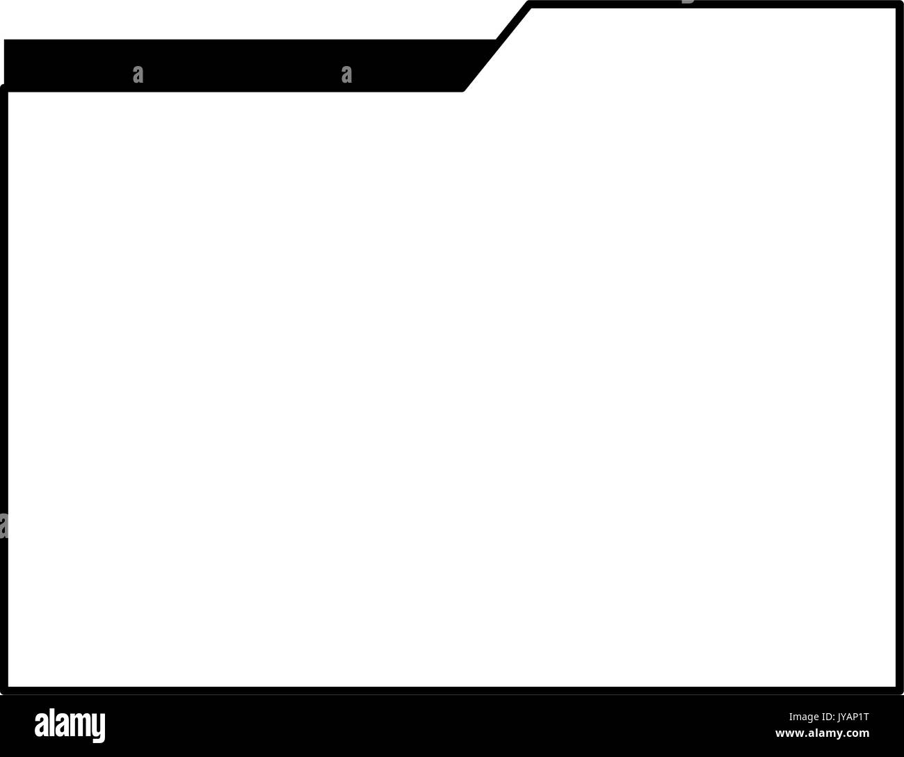 file folder icon image Stock Vector Image & Art - Alamy