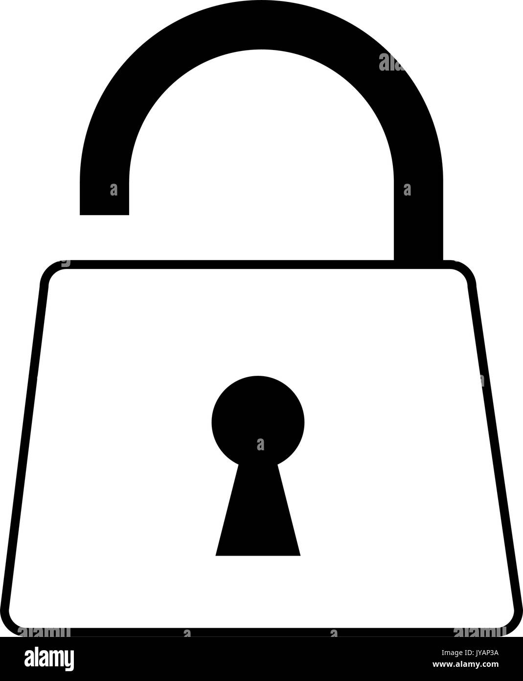 safety lock icon image Stock Vector Image & Art - Alamy