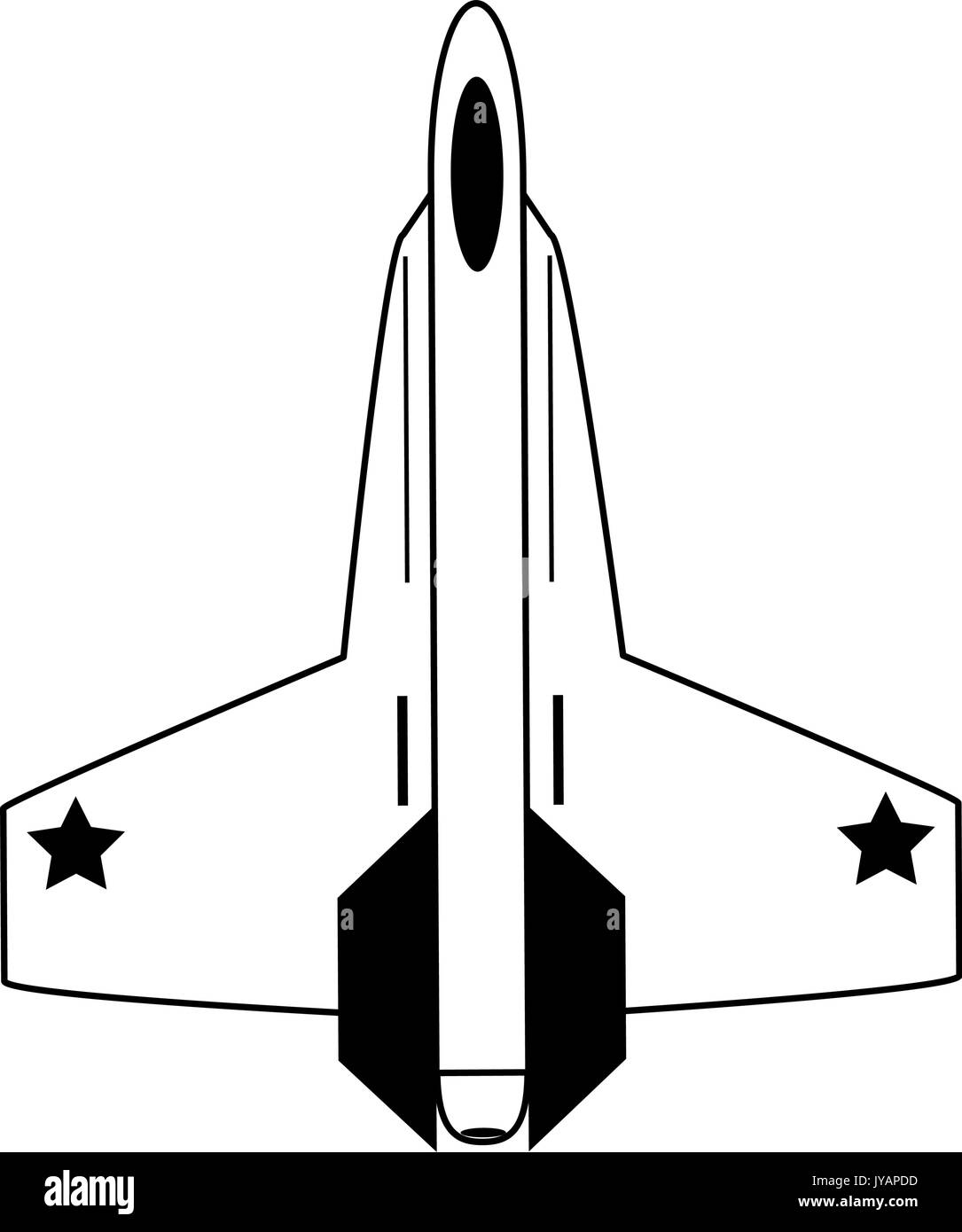 fighter jet airplane icon image Stock Vector Image & Art - Alamy