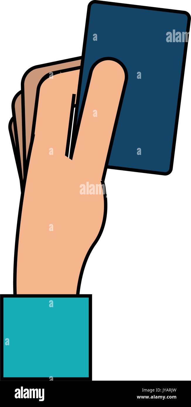 hand holding card icon image Stock Vector Image & Art - Alamy