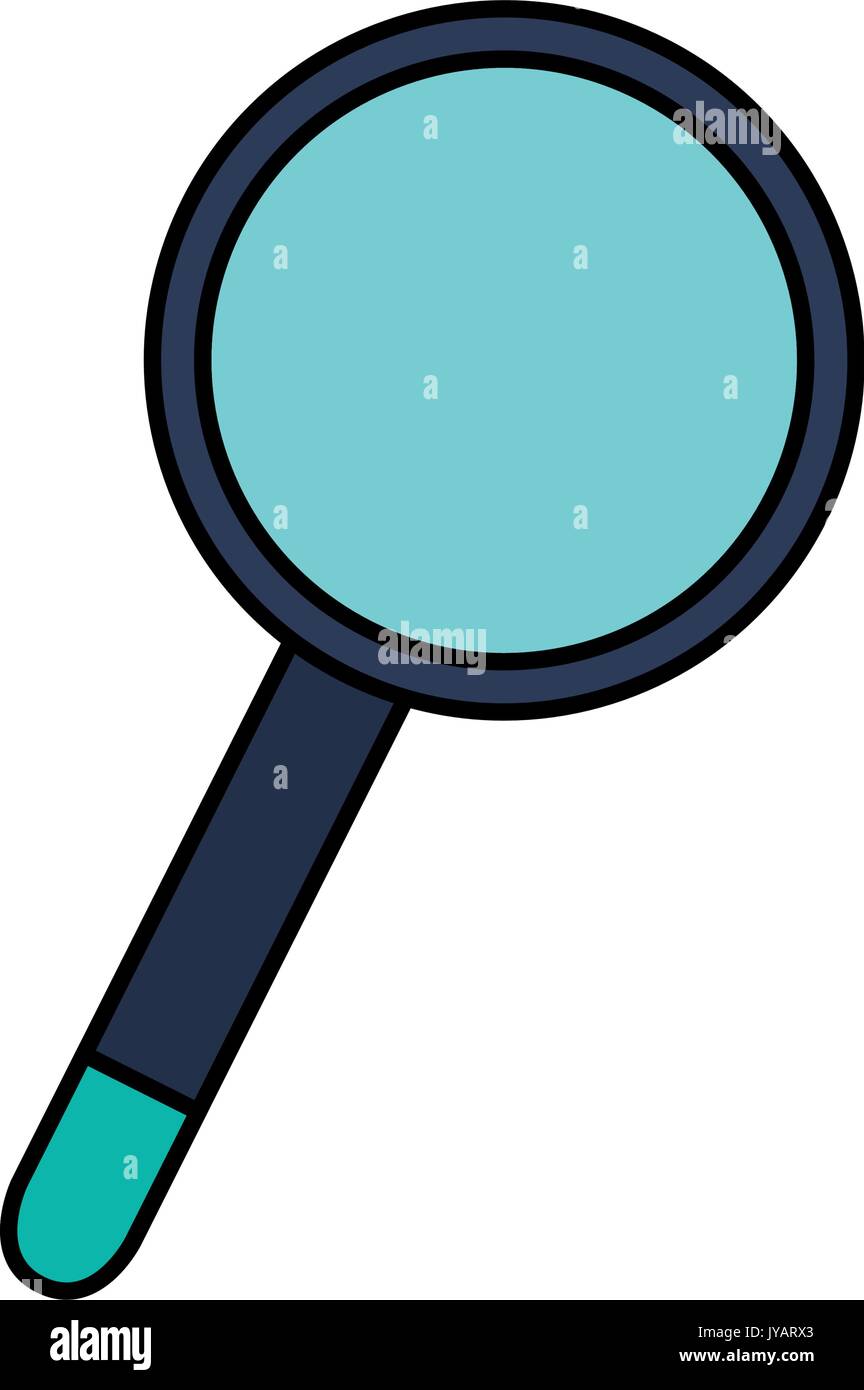 magnifying glass icon image Stock Vector Image & Art - Alamy