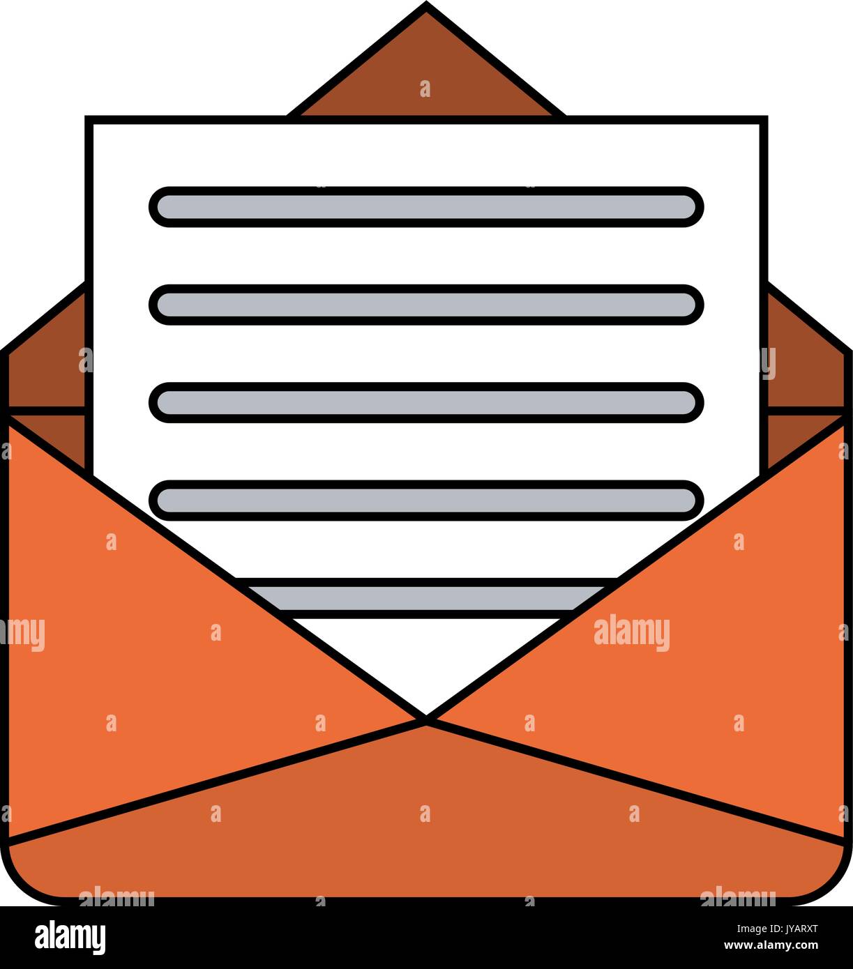 message envelope icon image Stock Vector Image & Art - Alamy