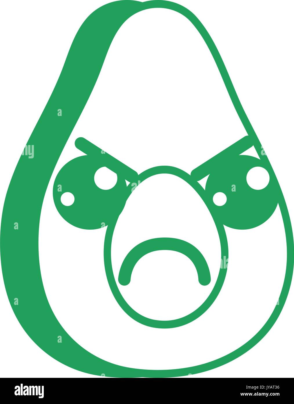 Angry avocado hi-res stock photography and images - Alamy