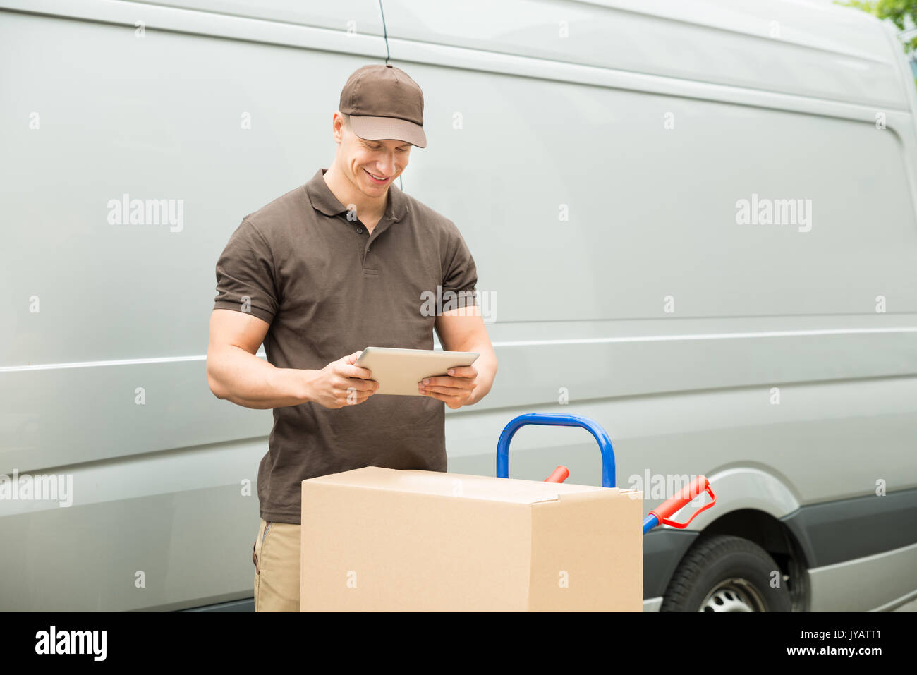 Manual worker digital device hi-res stock photography and images - Alamy