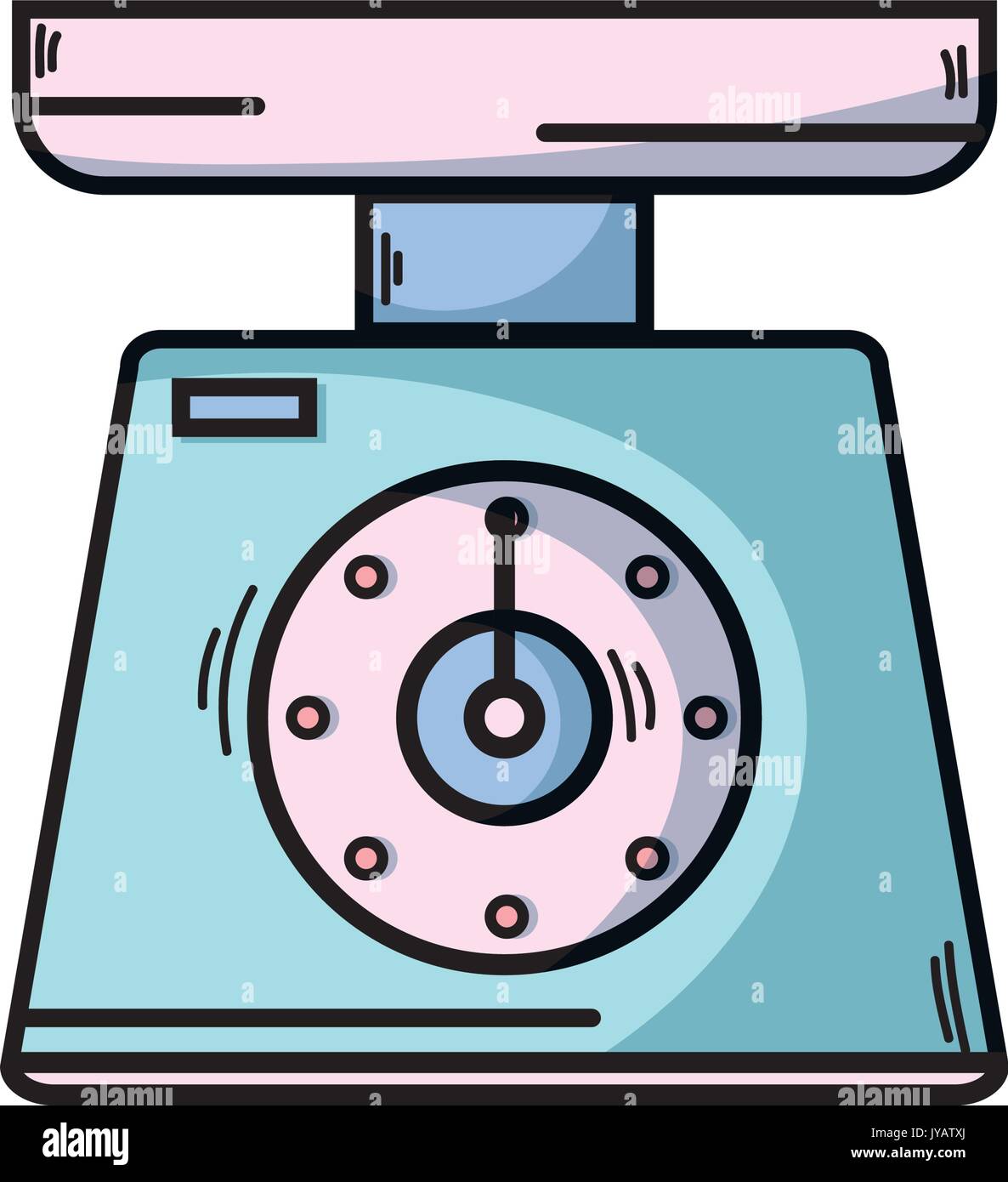 Precision weighing scale Stock Vector Images - Alamy