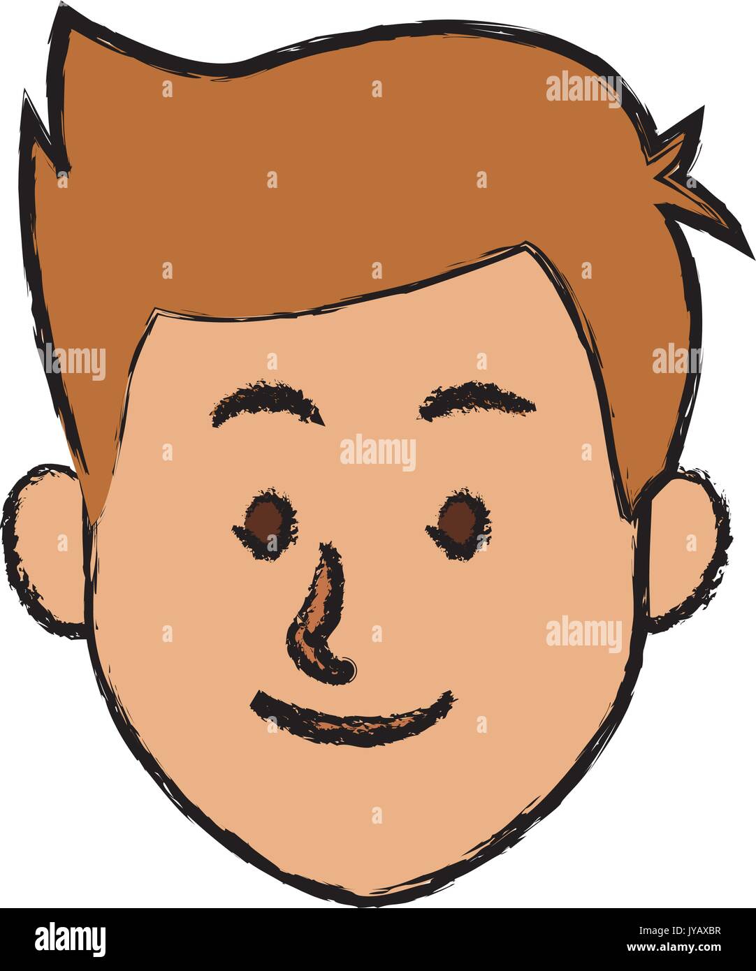 man character face avatar male cartoon Stock Vector Image & Art - Alamy